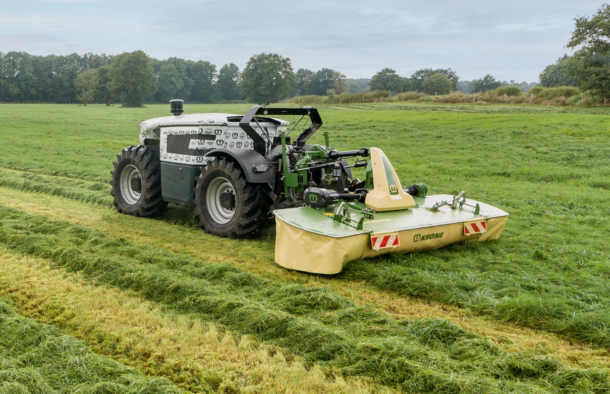 Krone and Lemken test autonomous concept - Profi