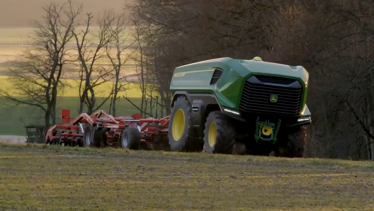 Deere tests electric robot tractor - Profi