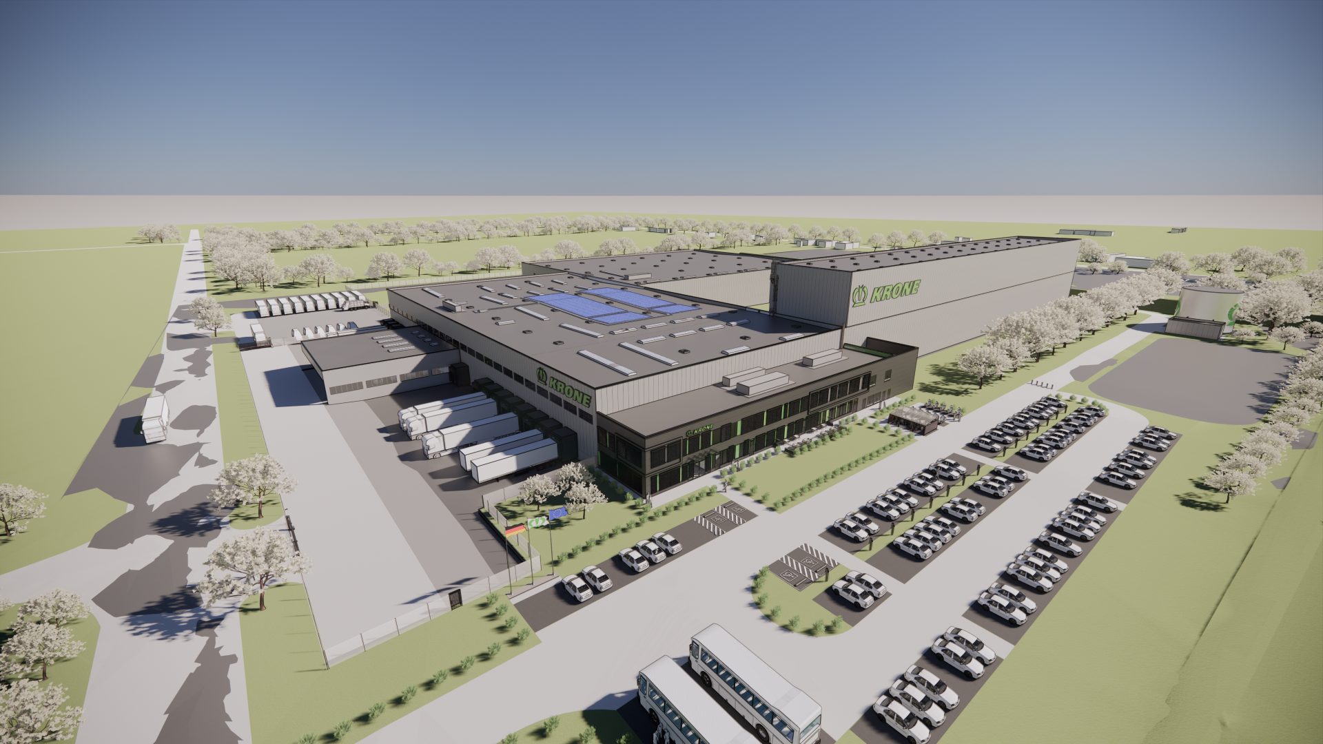 Krone builds new parts warehouse - Profi