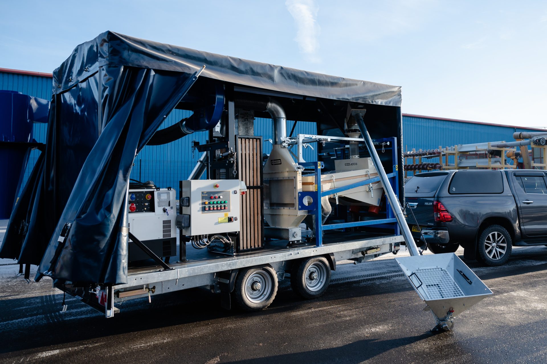 McArthur mobile grain cleaner - Profi