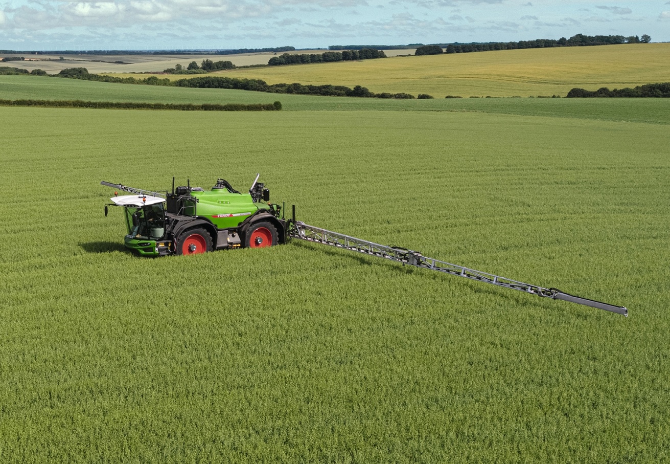 Quicker cleaning for the Fendt Rogator - Profi