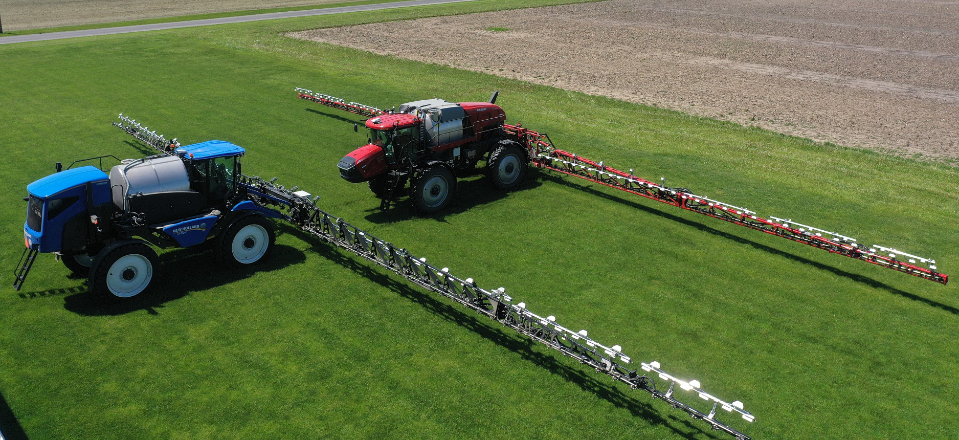 Smart spraying agreed for Case IH and New Holland - Profi