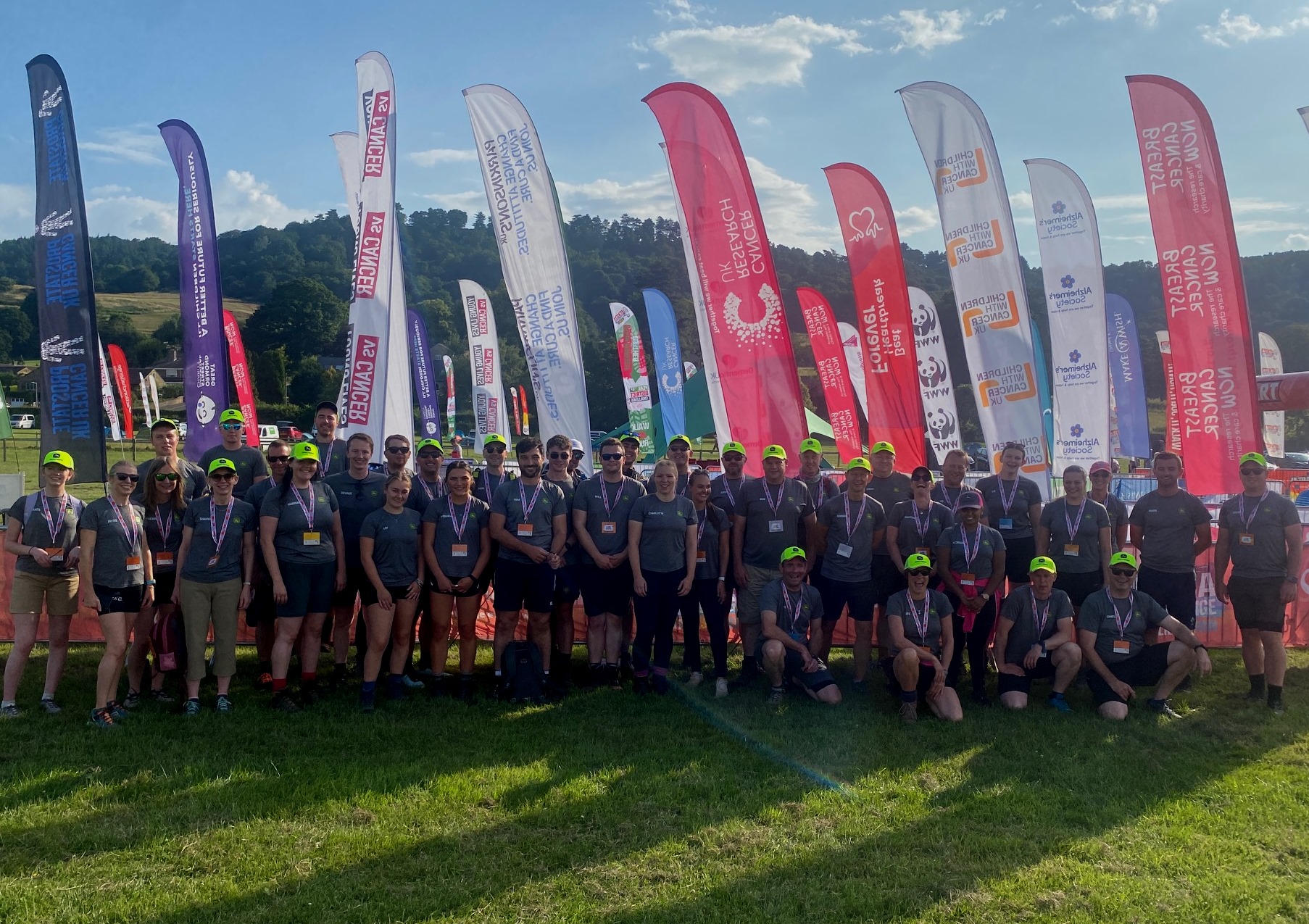 John Deere staff complete gruelling Challenge - Profi