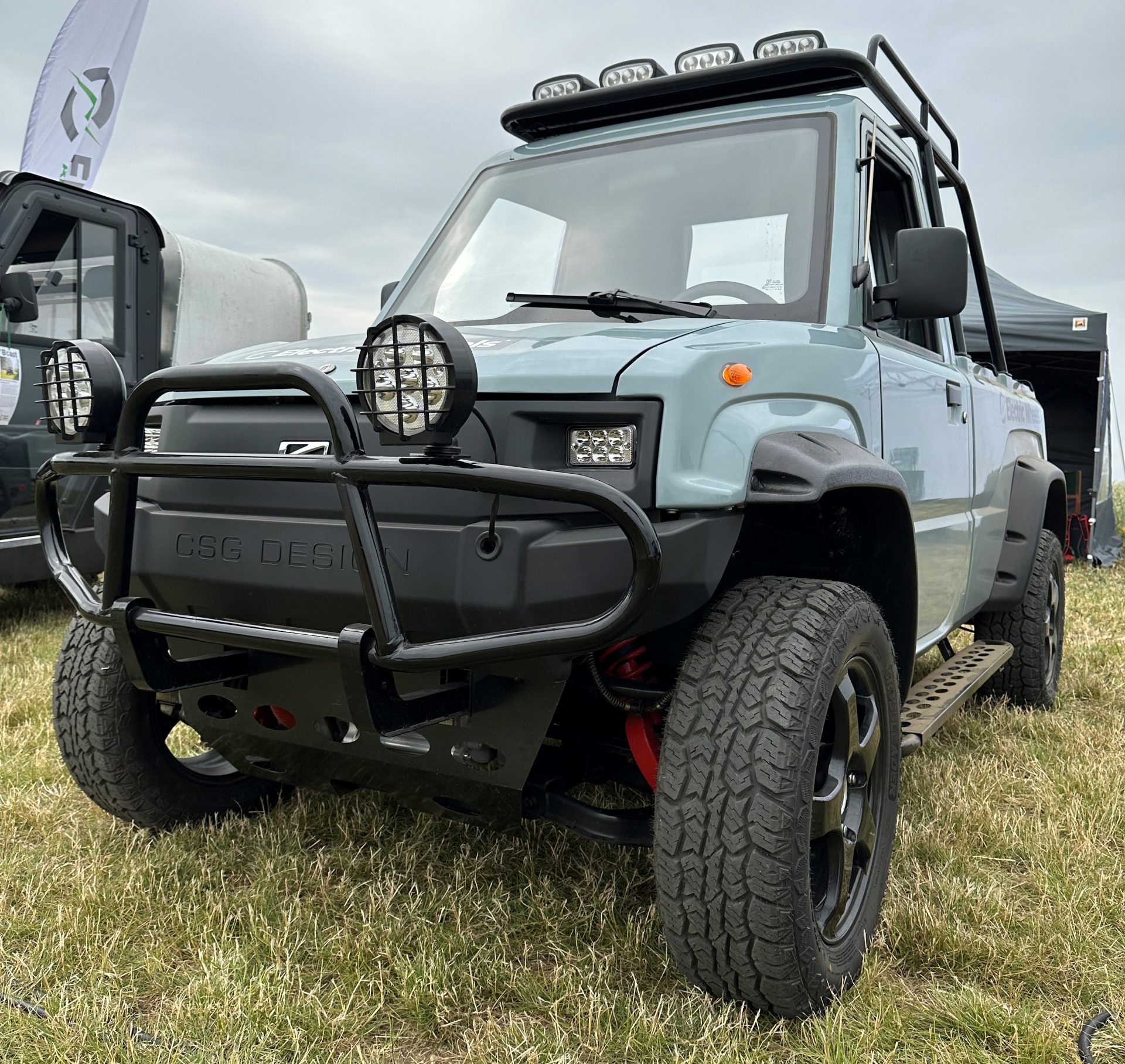 All-electric farm vehicle - Profi