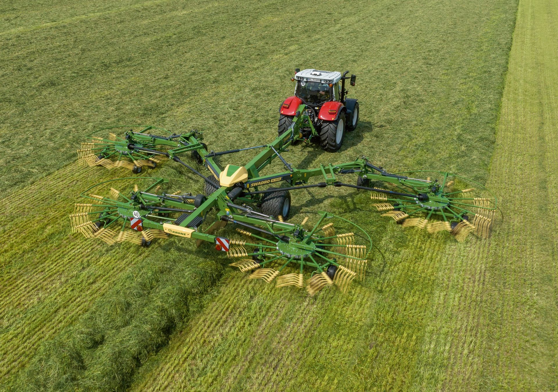 Krone rake for CTF systems - Profi