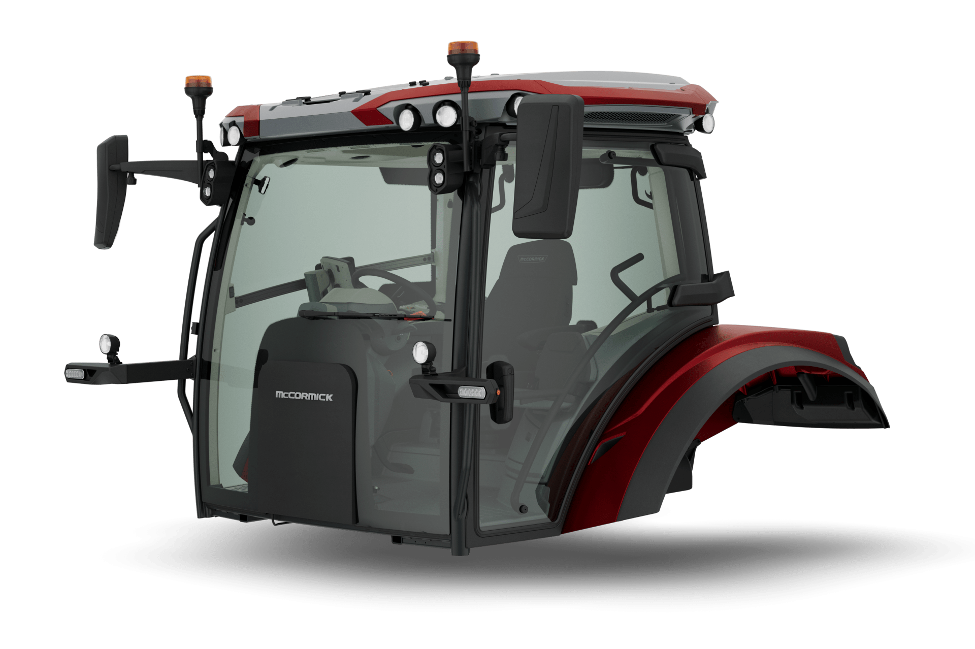 Clever McCormick cab at Agritechnica - Profi
