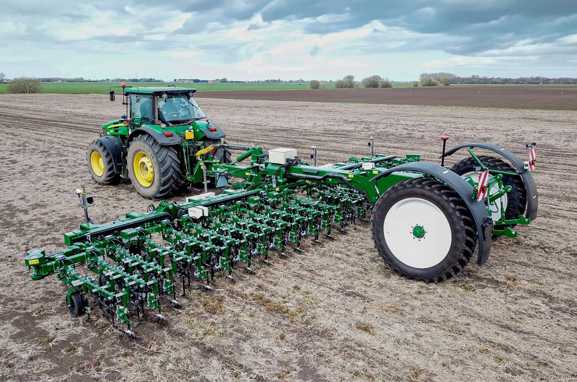 12m wide Garford Robocrop Interrow hoe - Profi