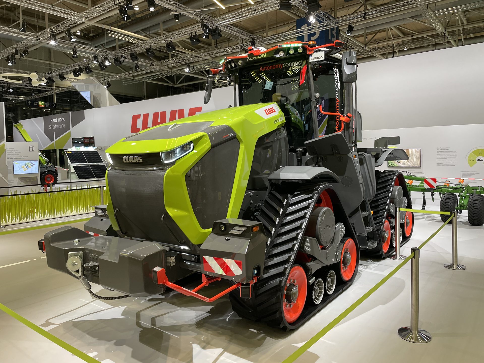 First autonomous Claas tractor - Profi