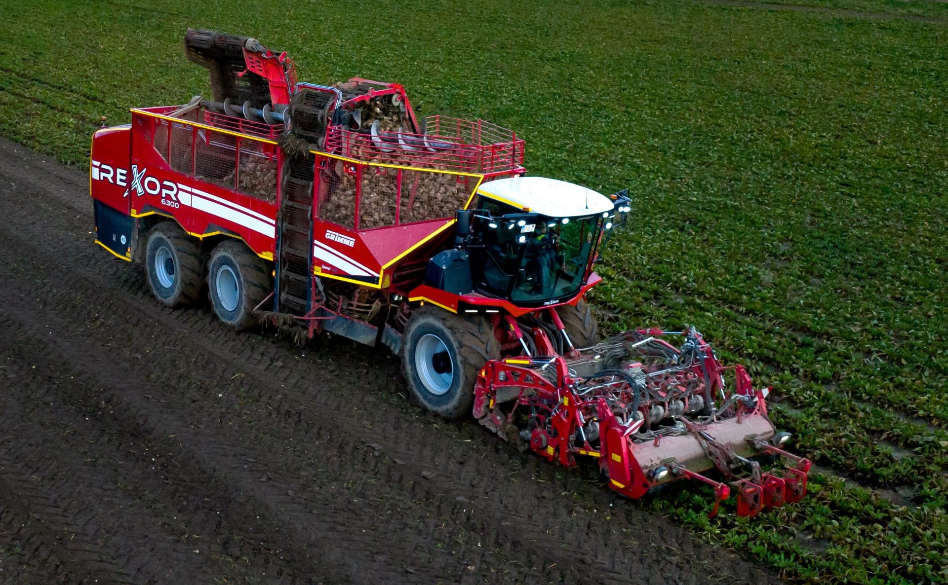 Cruise control for Grimme Rexor - Profi