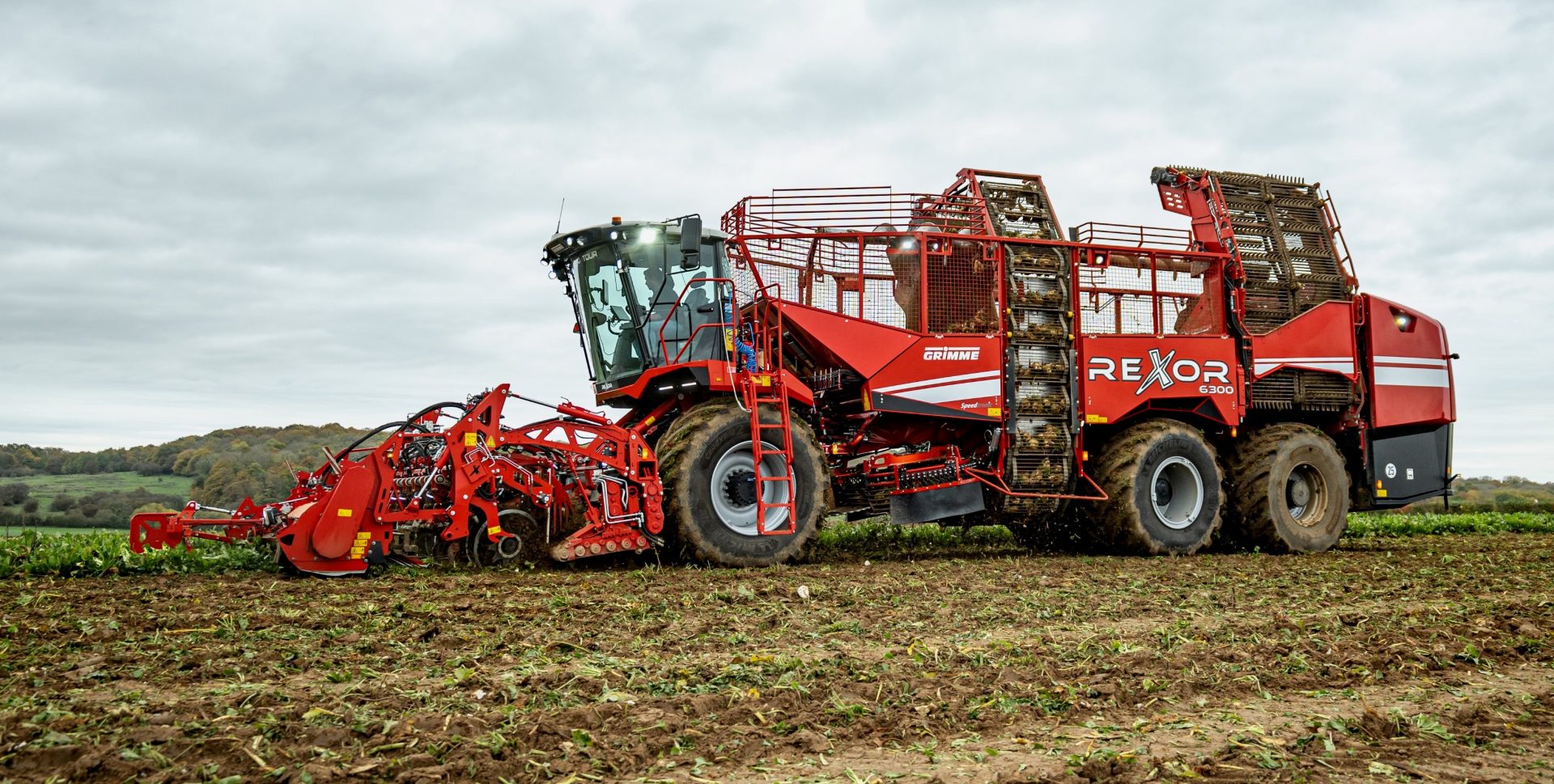 Cruise control for Grimme Rexor - Profi