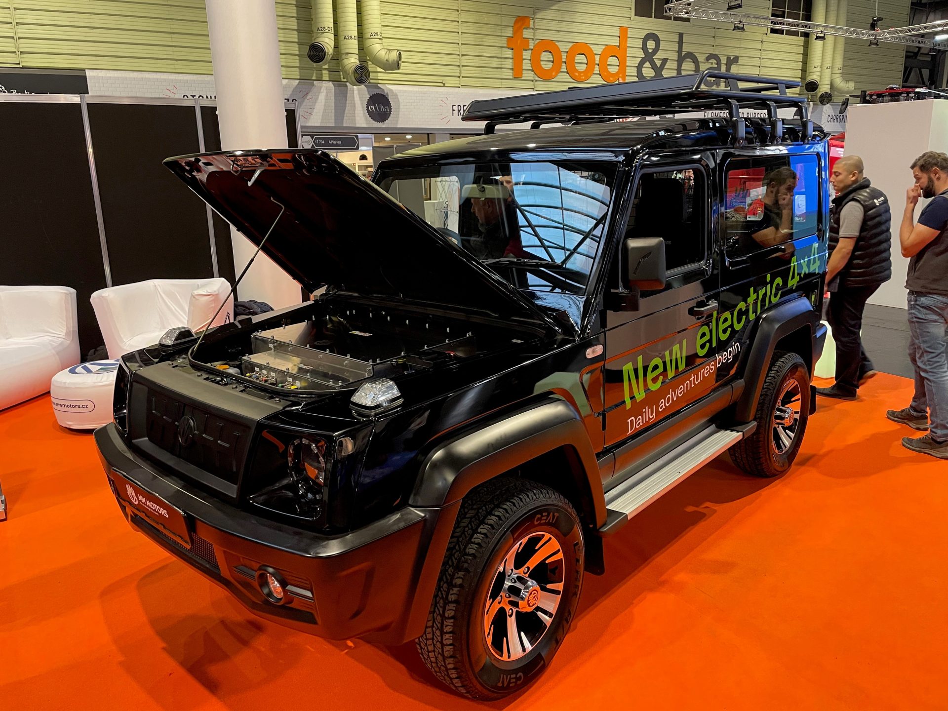 MW Motors shows Spartan EV - Profi
