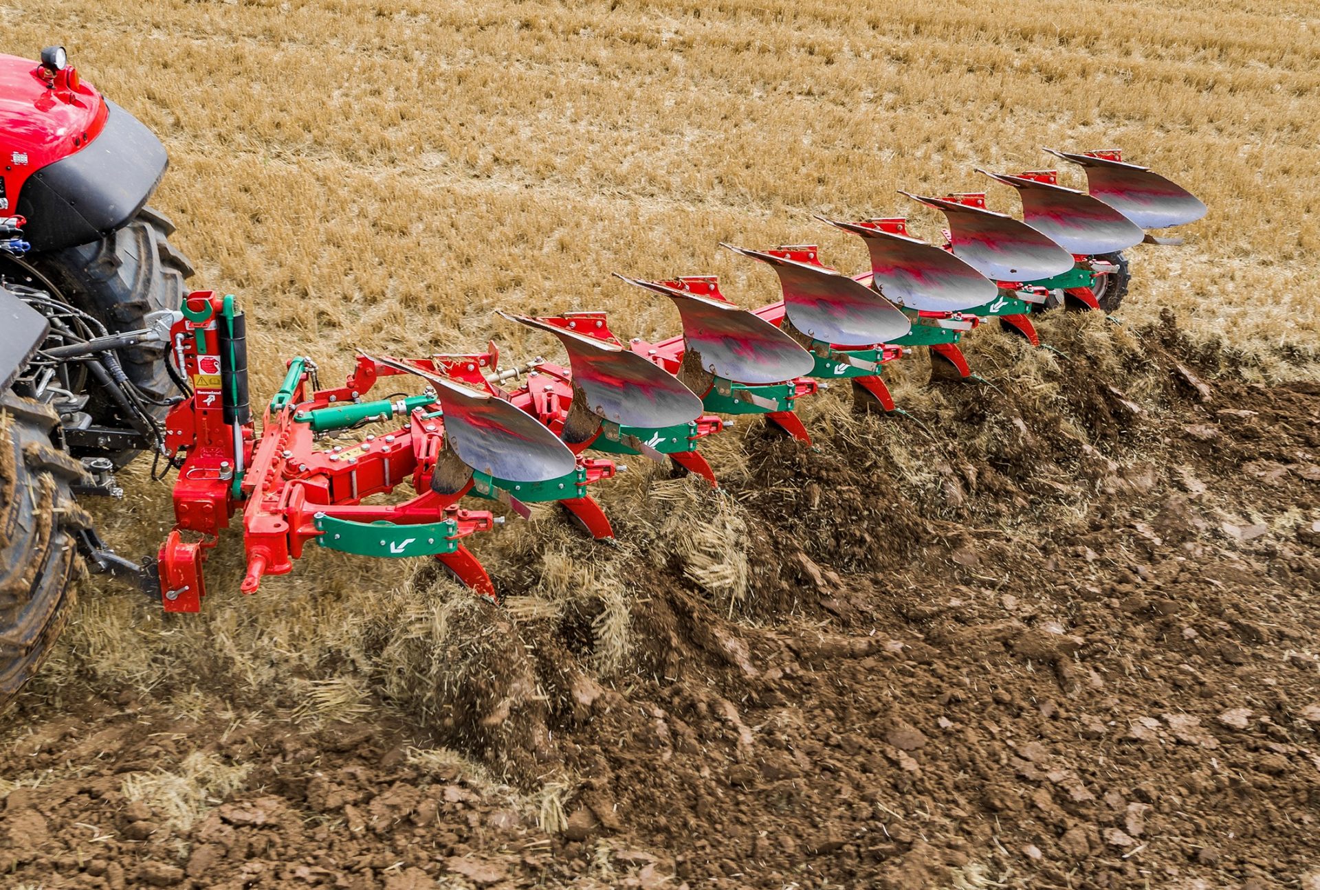 Kverneland in-furrow Ecomat ploughs - Profi