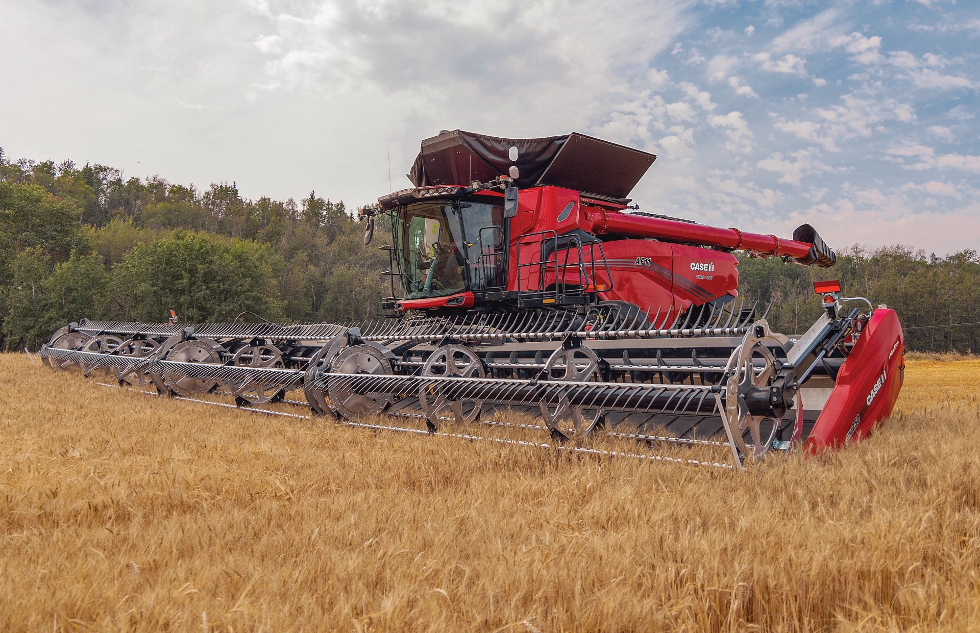 Case IH goes big with AF11 combine - Profi