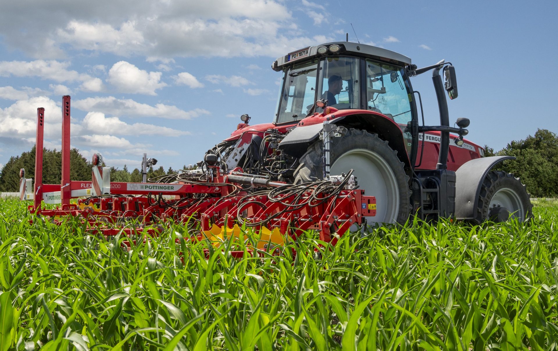 Section control for Pöttinger Flexcare - Profi