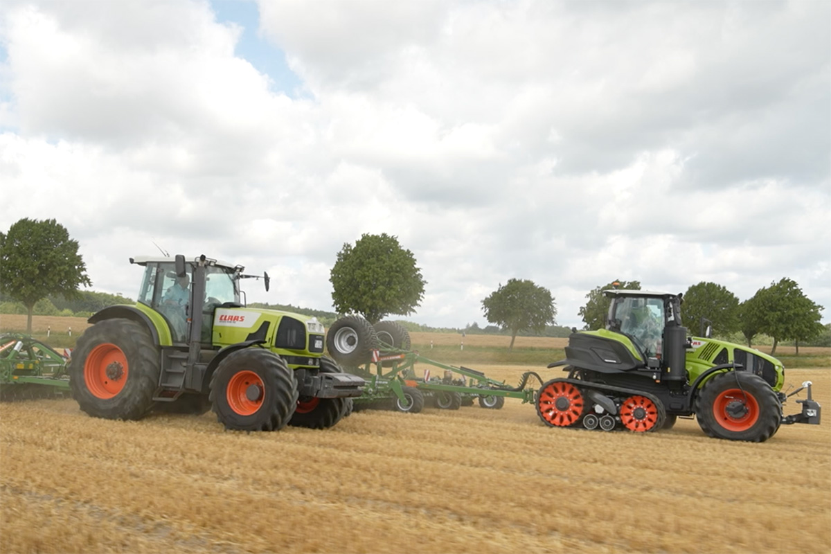 Claas Atles vs Axion | Profi Video Tractor Test - Profi