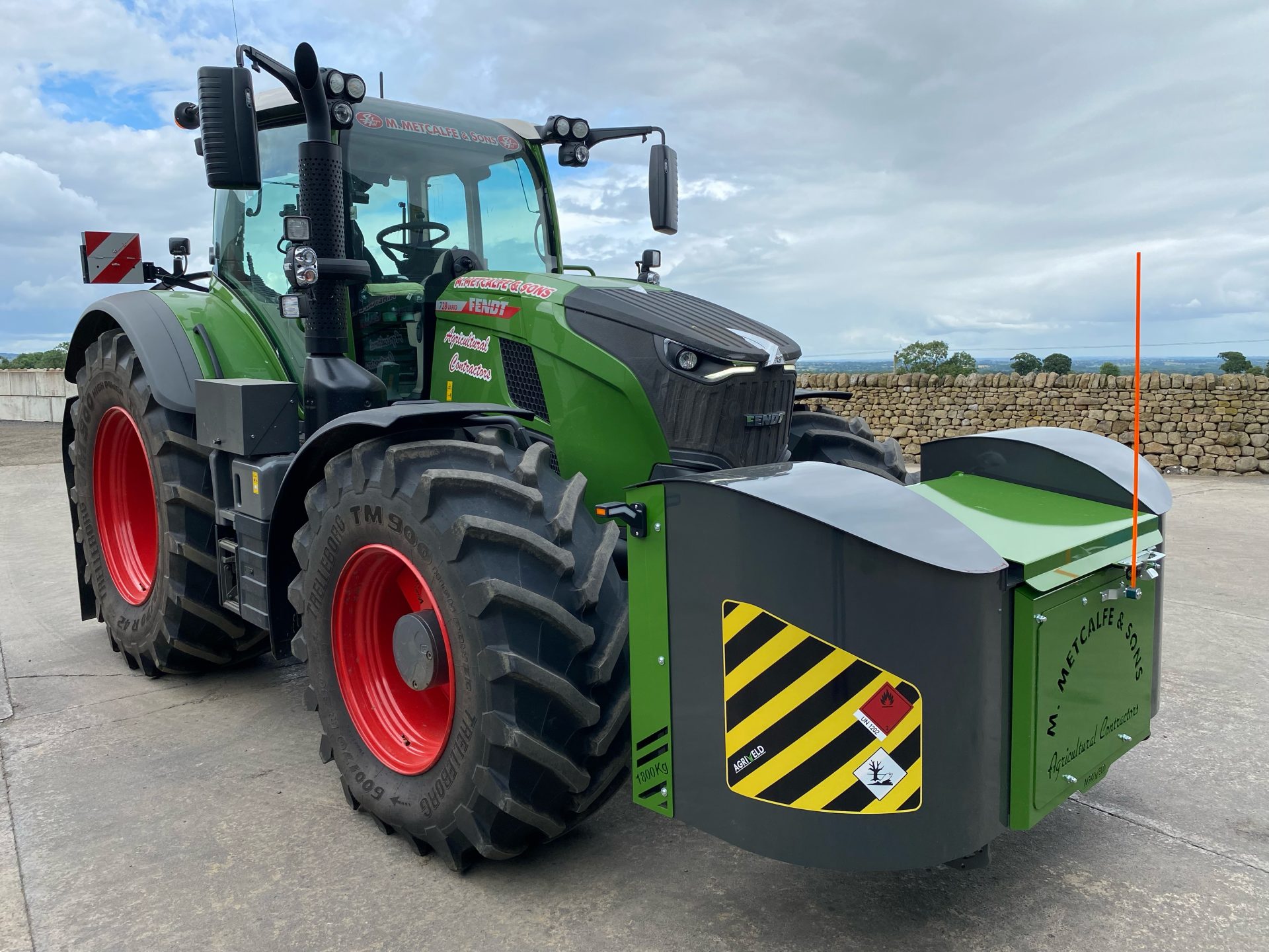 Agriweld tractor weight with fuel tank option - Profi