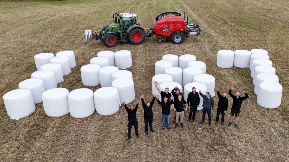Kverneland baler sets new record - Profi