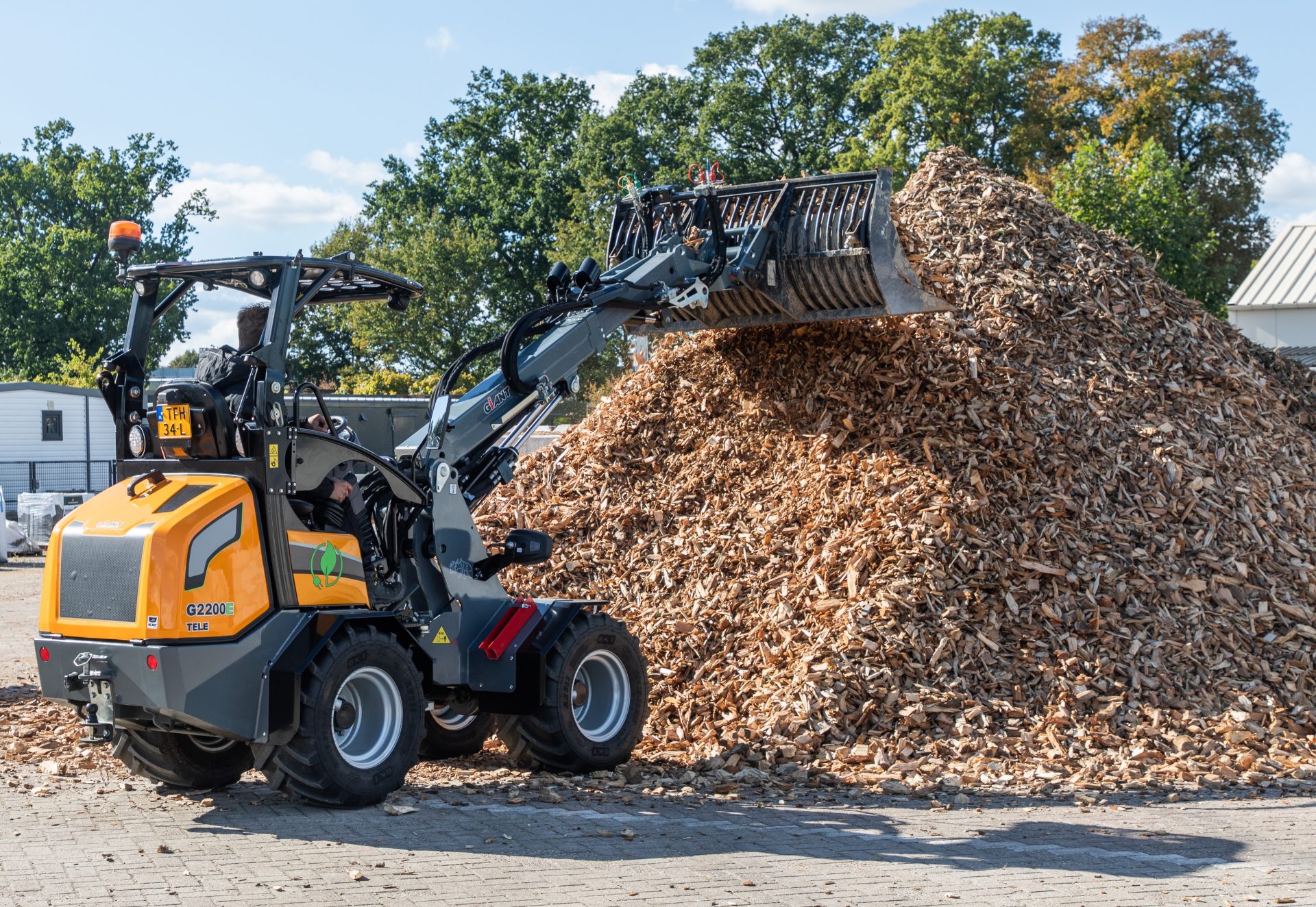 Giant electric telescopic wheel loader - Profi