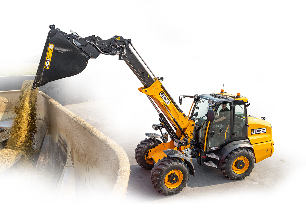 JCB TM280S telescopic wheeled loader: The material family - Profi
