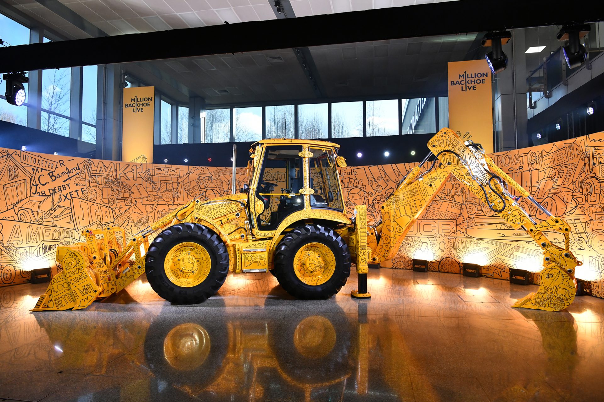 One million JCB backhoe loaders - Profi