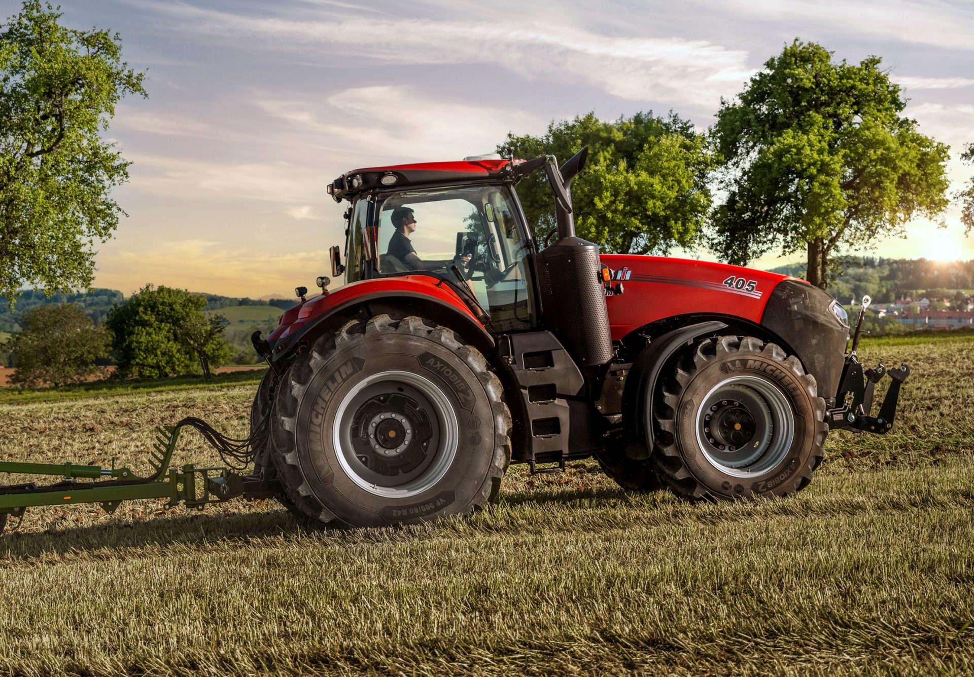 Trio of top-end Case IH Magnums - Profi