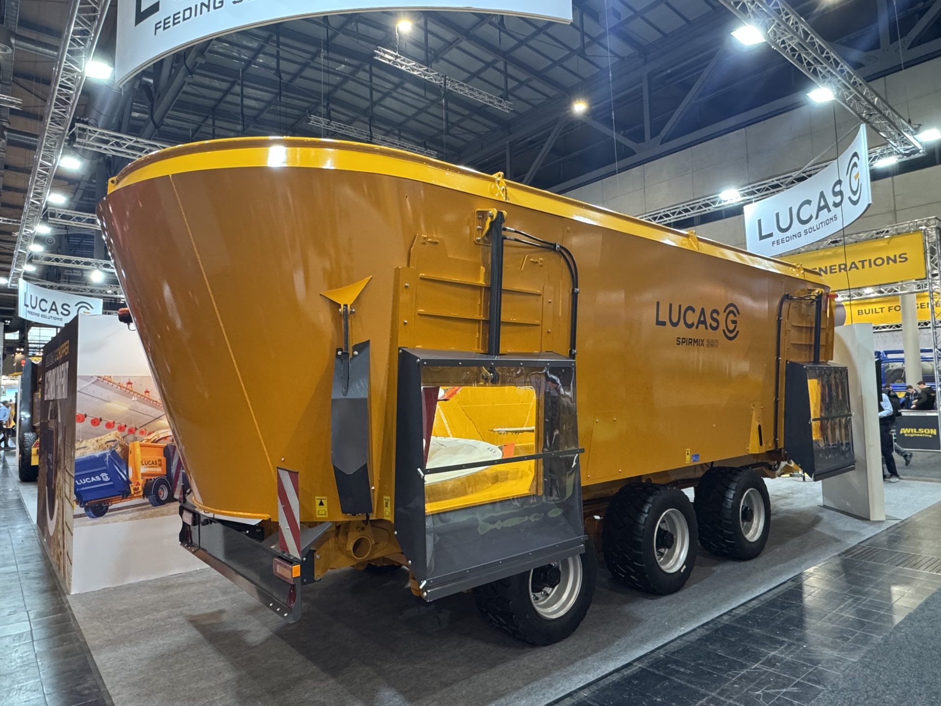 Special build Lucas G at Agritechnica - Profi