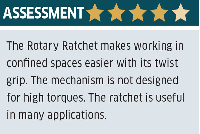 Proxxon 1/2" Rotary Ratchet: With a twist - Profi