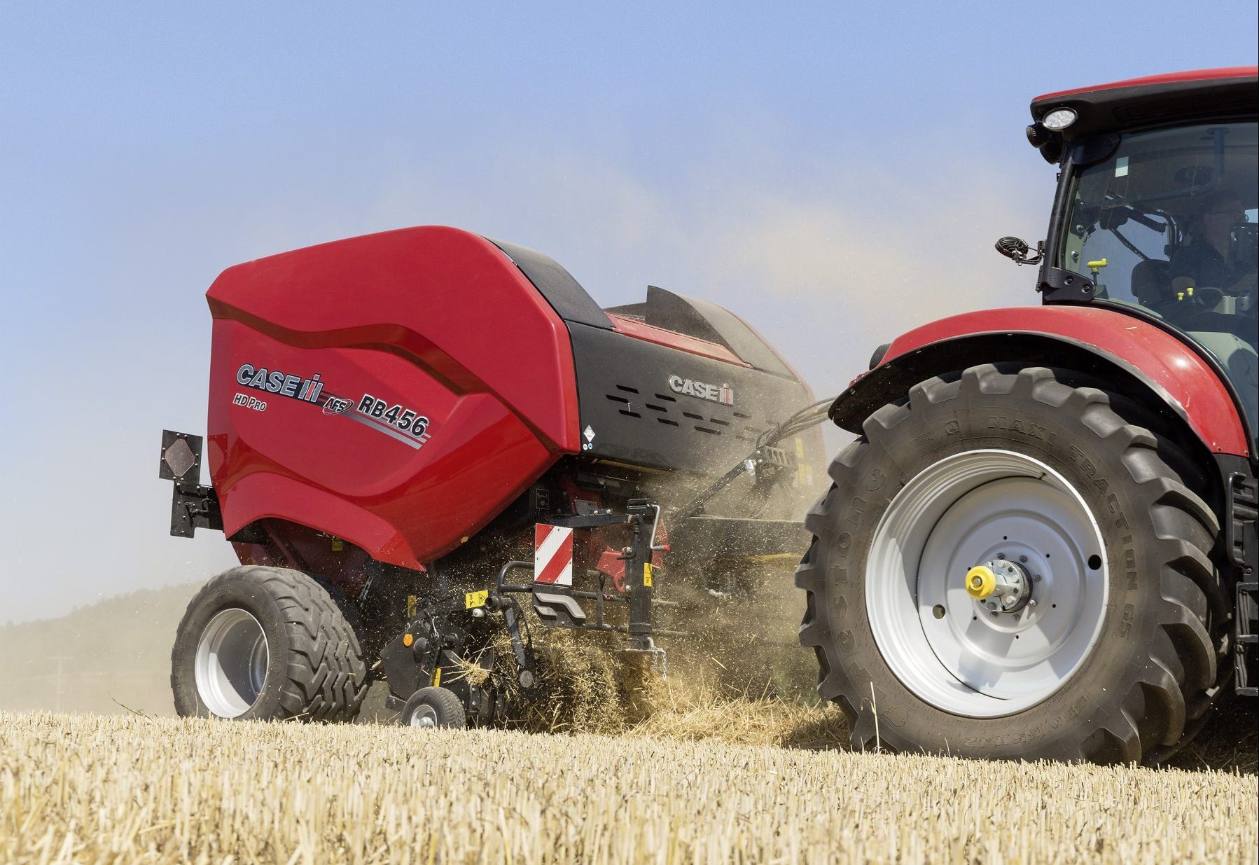 Driving Impression: Case IH RB456 HD Pro round baler - Profi
