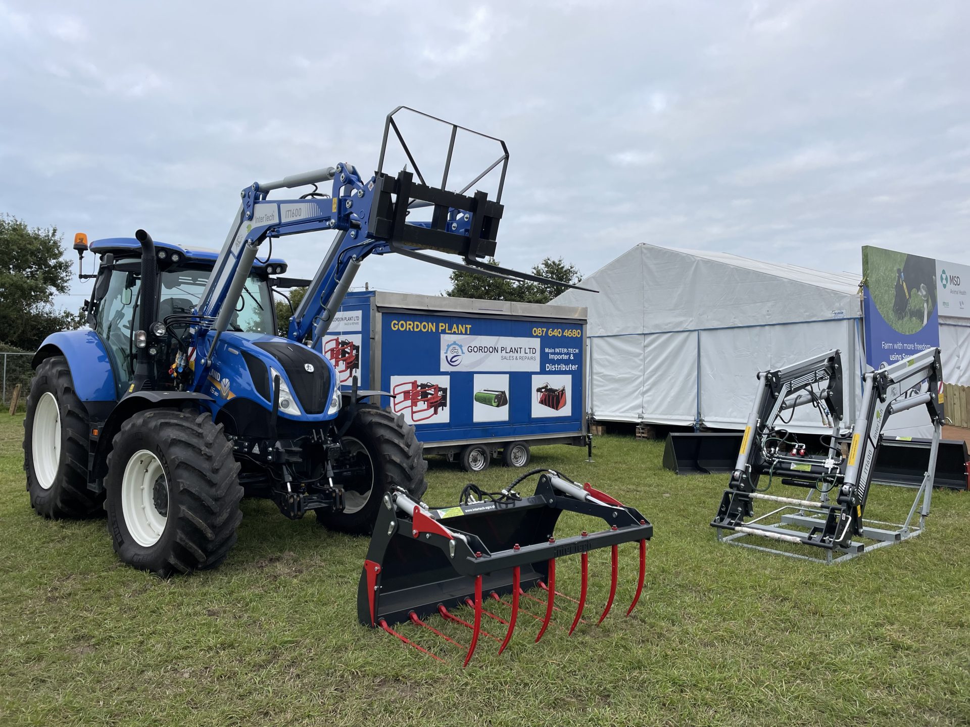 InterTech loaders at Ploughing - Profi