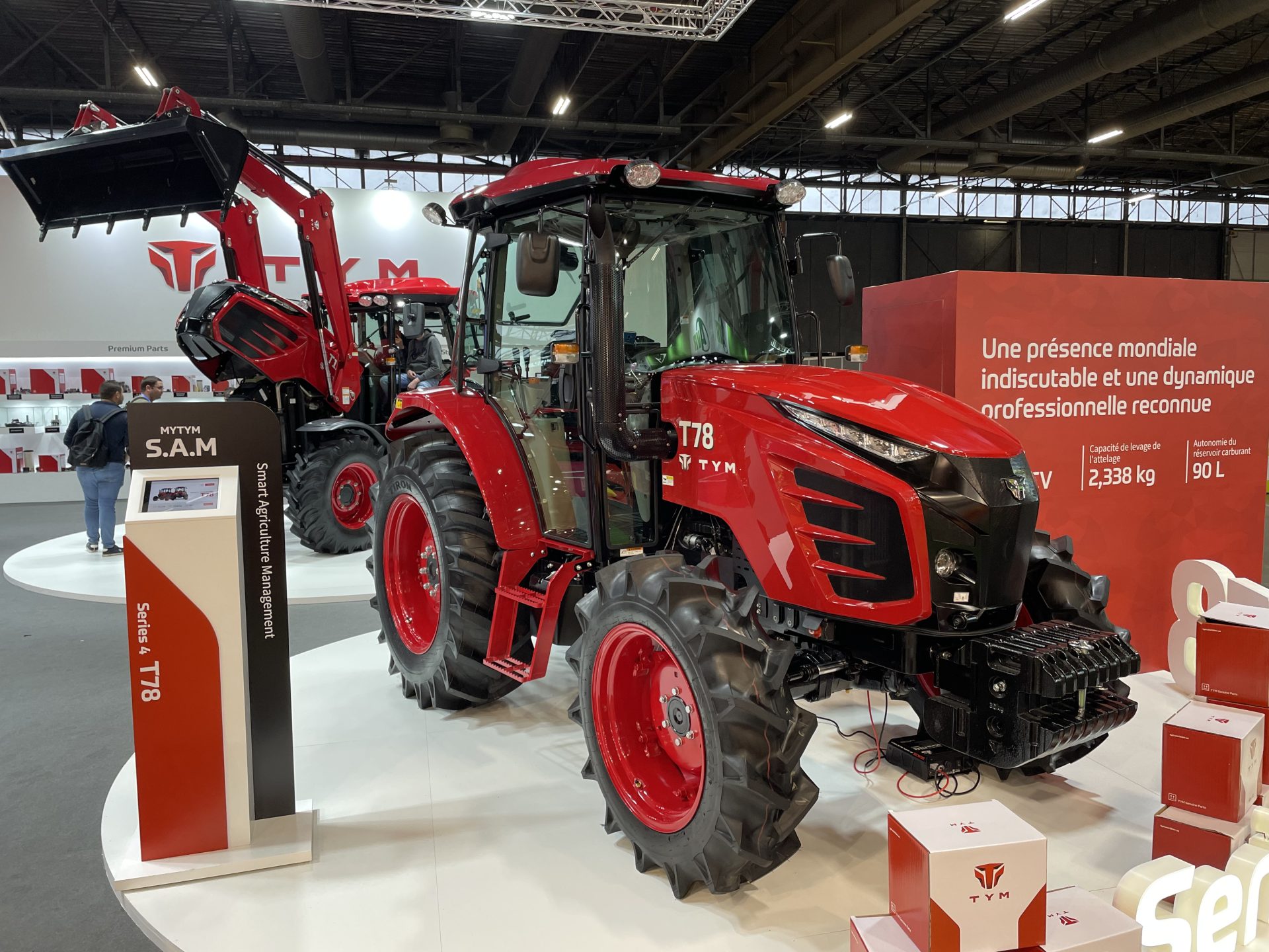 SIMA 2022: TYM unveils T78 - Profi