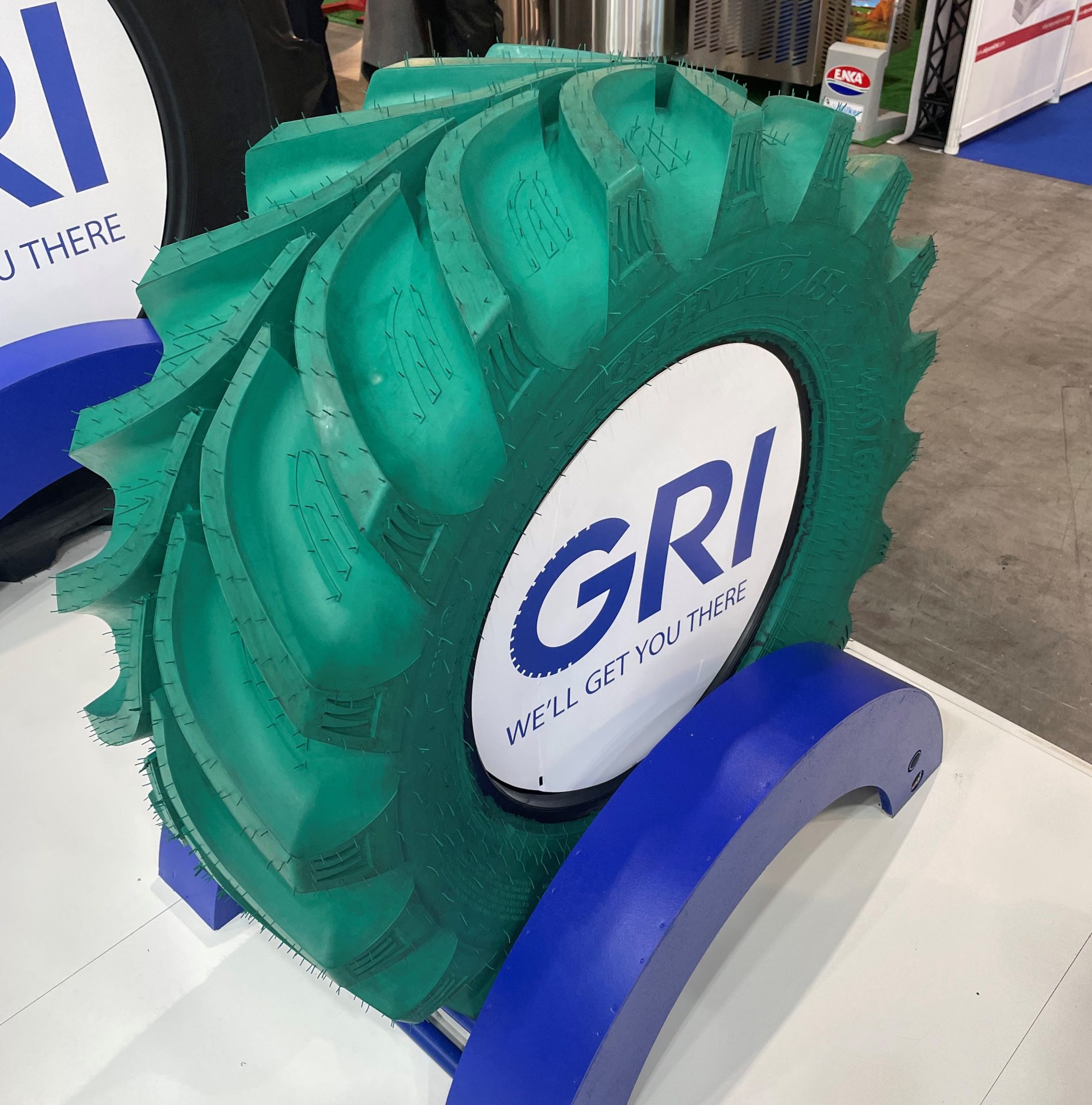 SIMA 2022: Literally green tyres - Profi